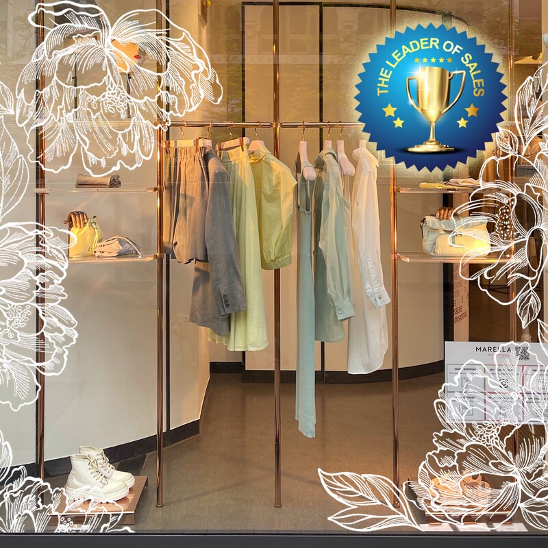 Salon Window Decal - Etsy