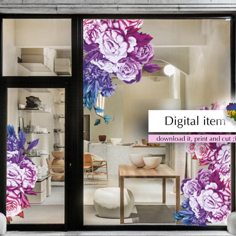 Wedding Window Decals - Etsy