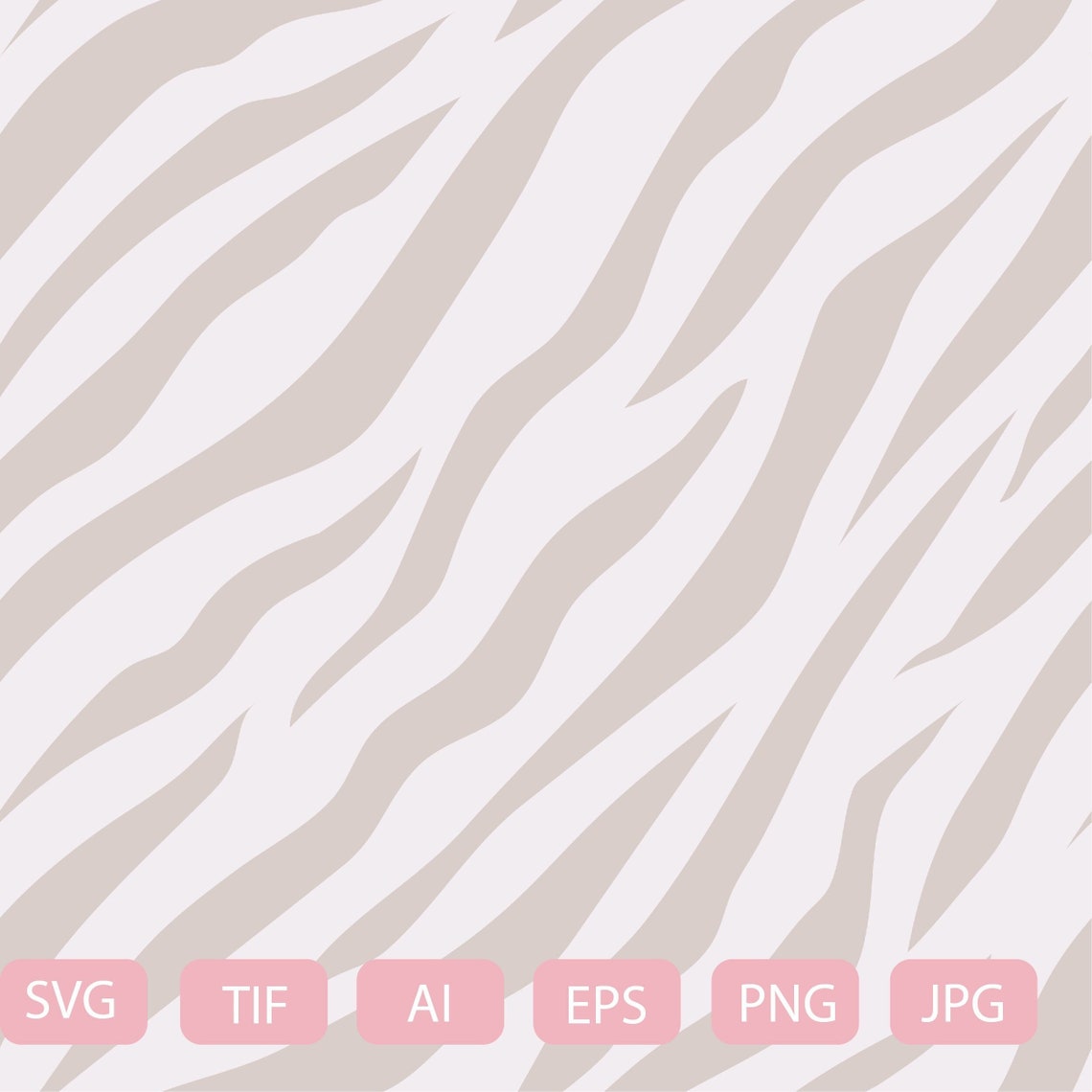 Zebra Pattern Zebra Fabric Design Beige and Cream Texture - Etsy