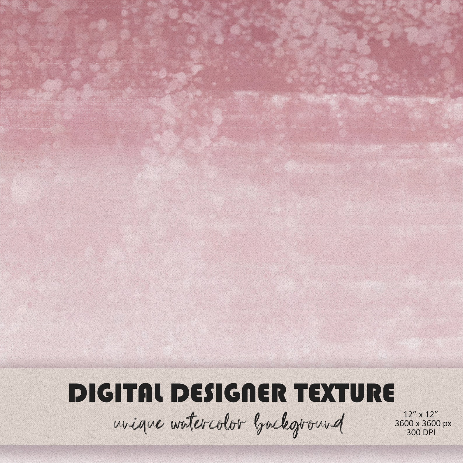 8 Blush Ombre Digital Paper, Dusty Pink Watercolor Textures, Pastel ...