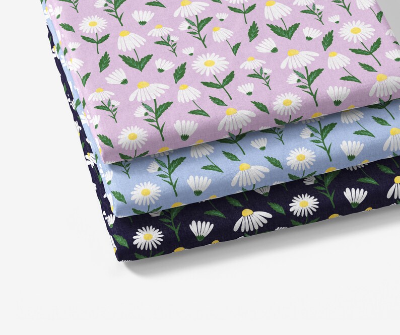Pretty Daisy Flowers Seamless Pattern Daisy Digital Paper - Etsy