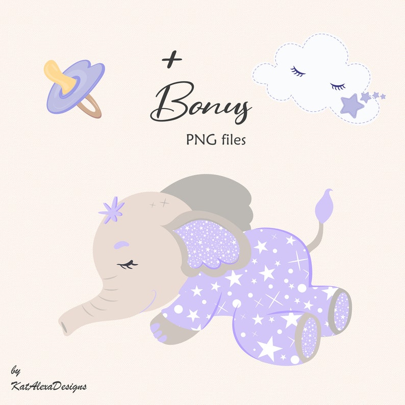 Newborn Baby Digital Paper, Baby Girl SEAMLESS Patterns, Baby Shower ...