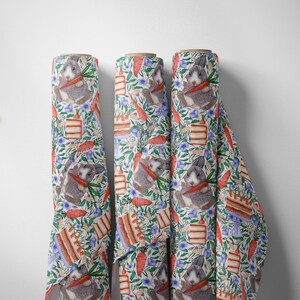 Watercolor Bunny and Carrots Seamless Pattern, Easter Rabbit Fabric ...