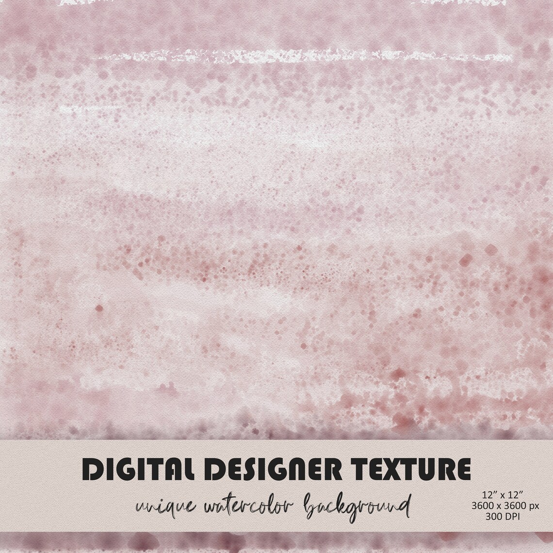 8 Blush Ombre Digital Paper, Dusty Pink Watercolor Textures, Pastel ...