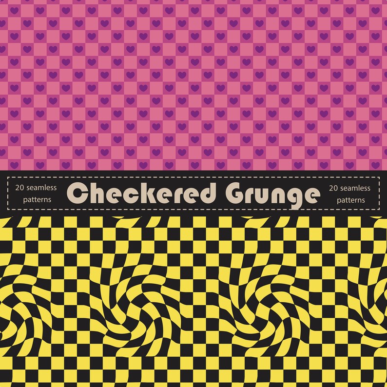 Checkerboard Seamless Pattern, Harlequin Paper, Checkered Fabric Design ...