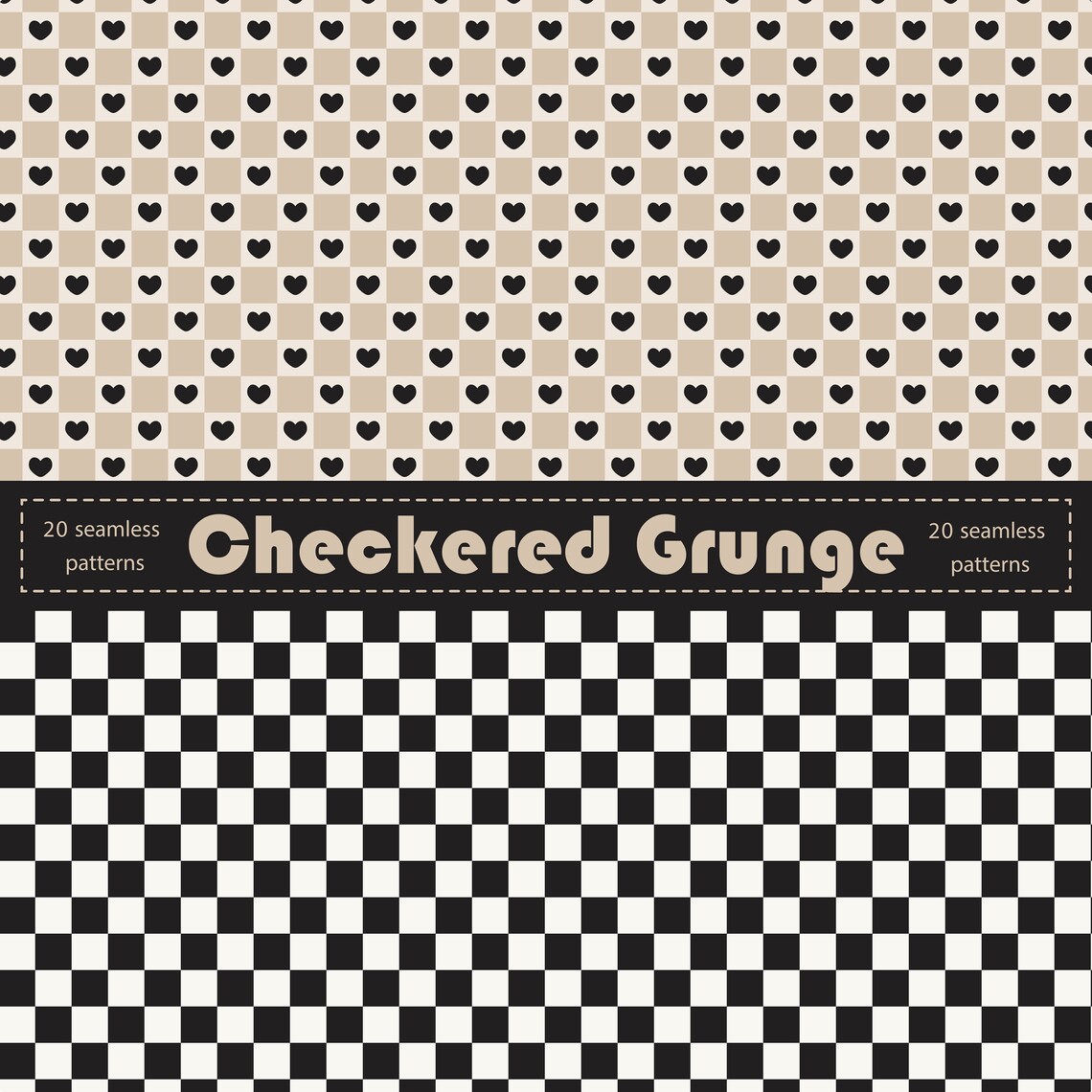Checkerboard Seamless Pattern, Harlequin Paper, Checkered Fabric Design ...