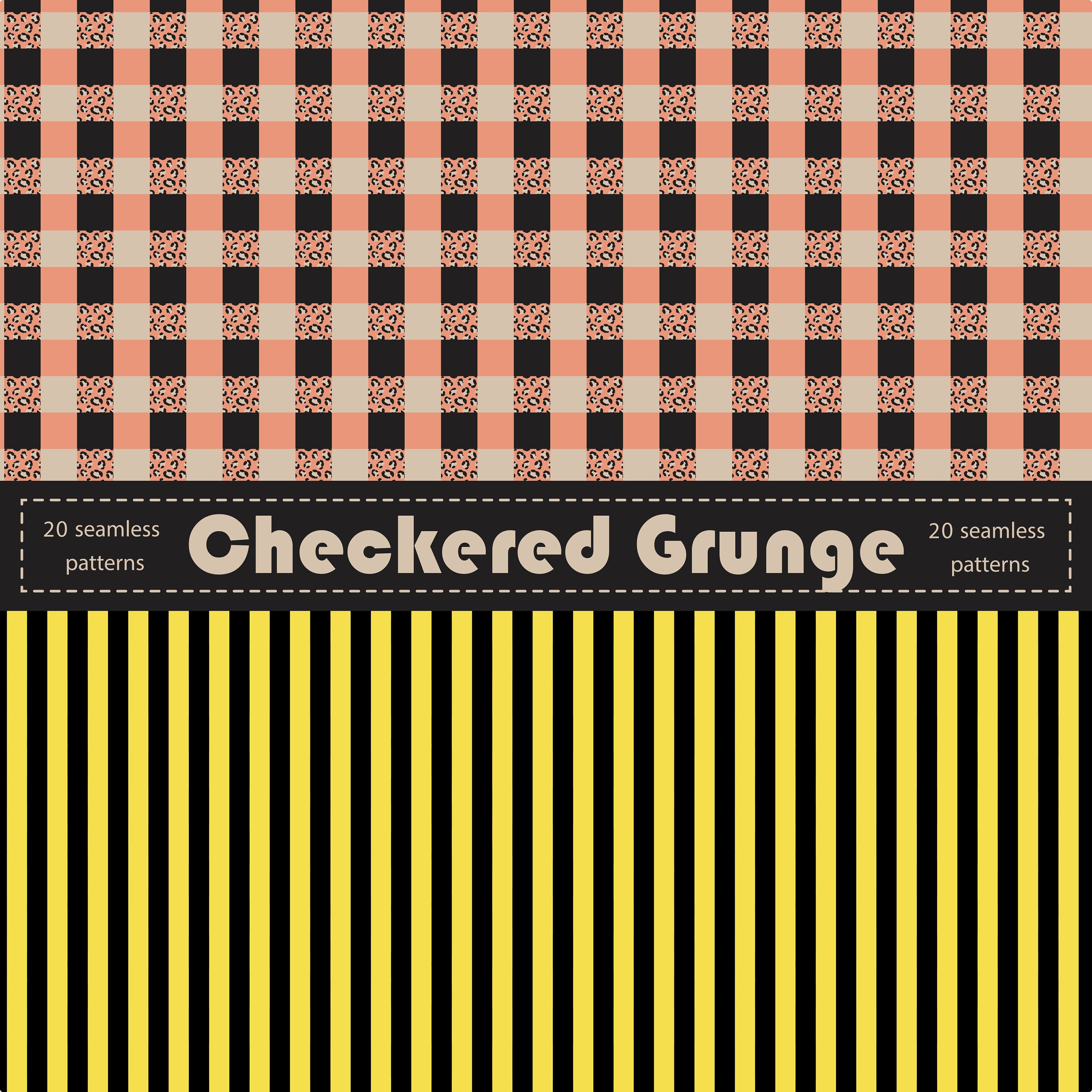 Checkerboard Seamless Pattern, Harlequin Paper, Checkered Fabric Design ...