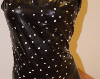 Metallic bodysuit | Etsy