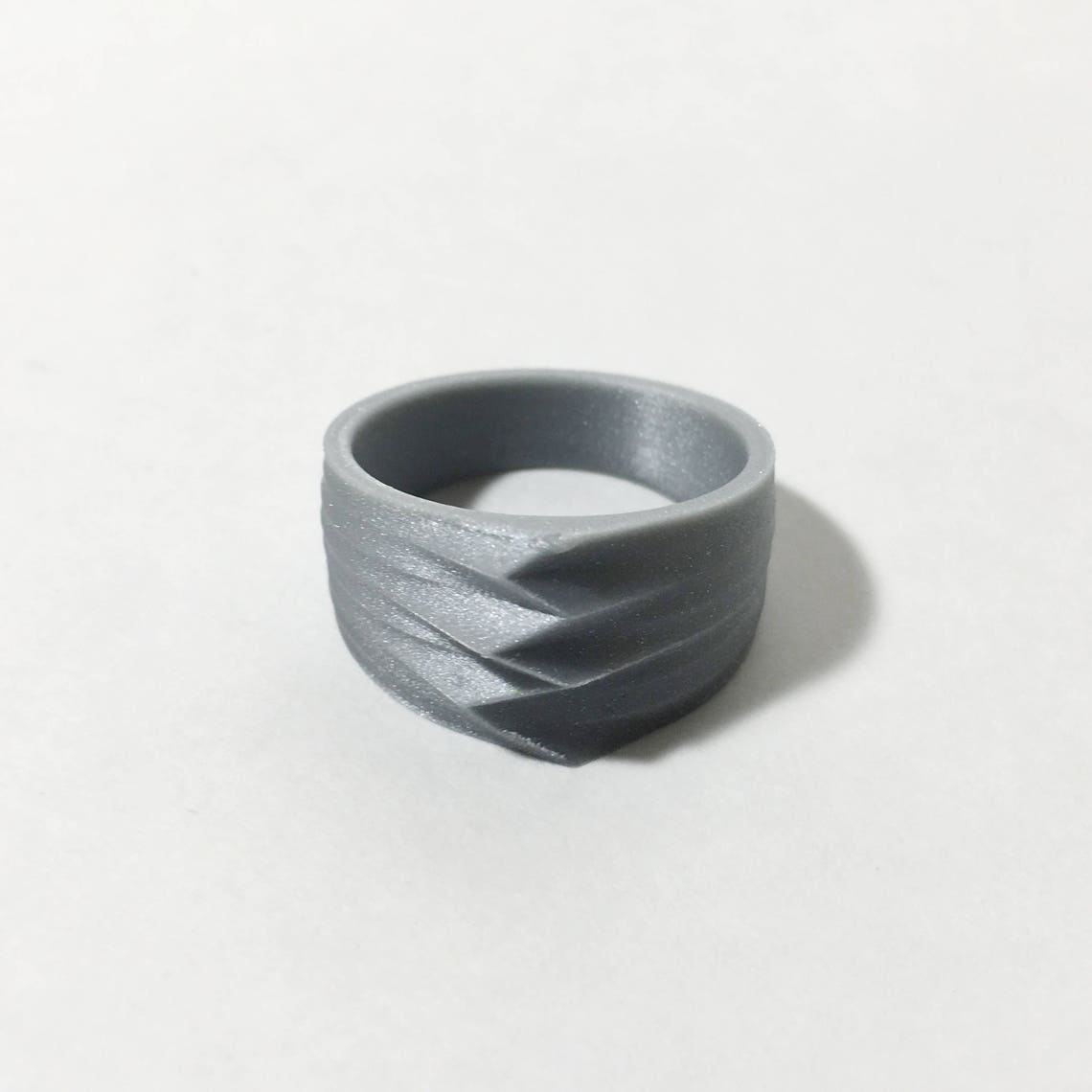 GENESIS RING 8.1 Unisex 3d Printed Plastic Statement Ring - Etsy