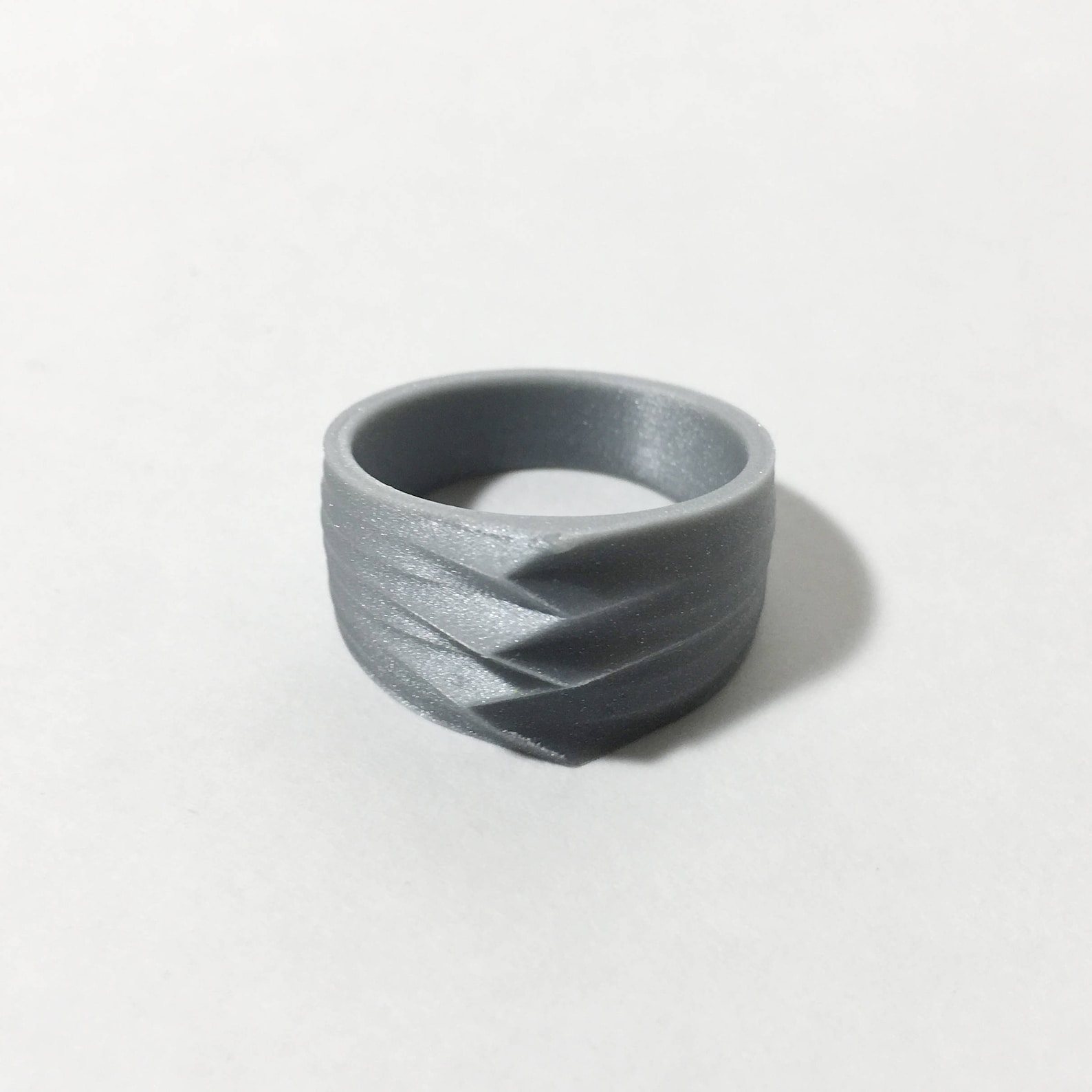 GENESIS RING 8.1 Unisex 3d Printed Plastic Statement Ring Engagement ...