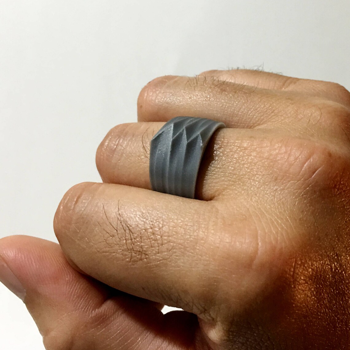 GENESIS RING 8.1 Unisex 3d Printed Plastic Statement Ring - Etsy