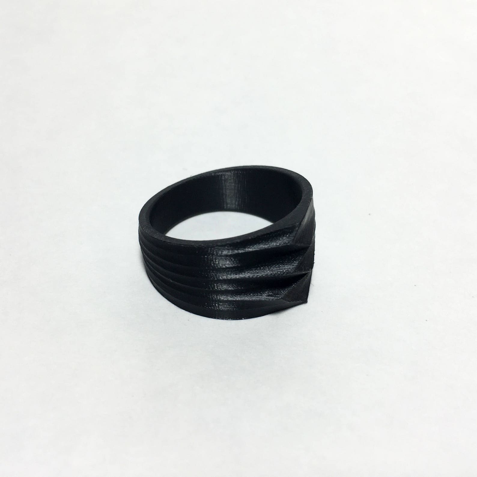 GENESIS RING 8.1 Unisex 3d Printed Plastic Statement Ring Engagement ...