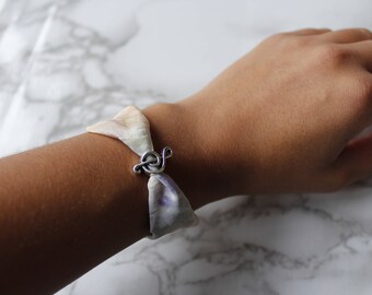 Shibori bracelet | Etsy