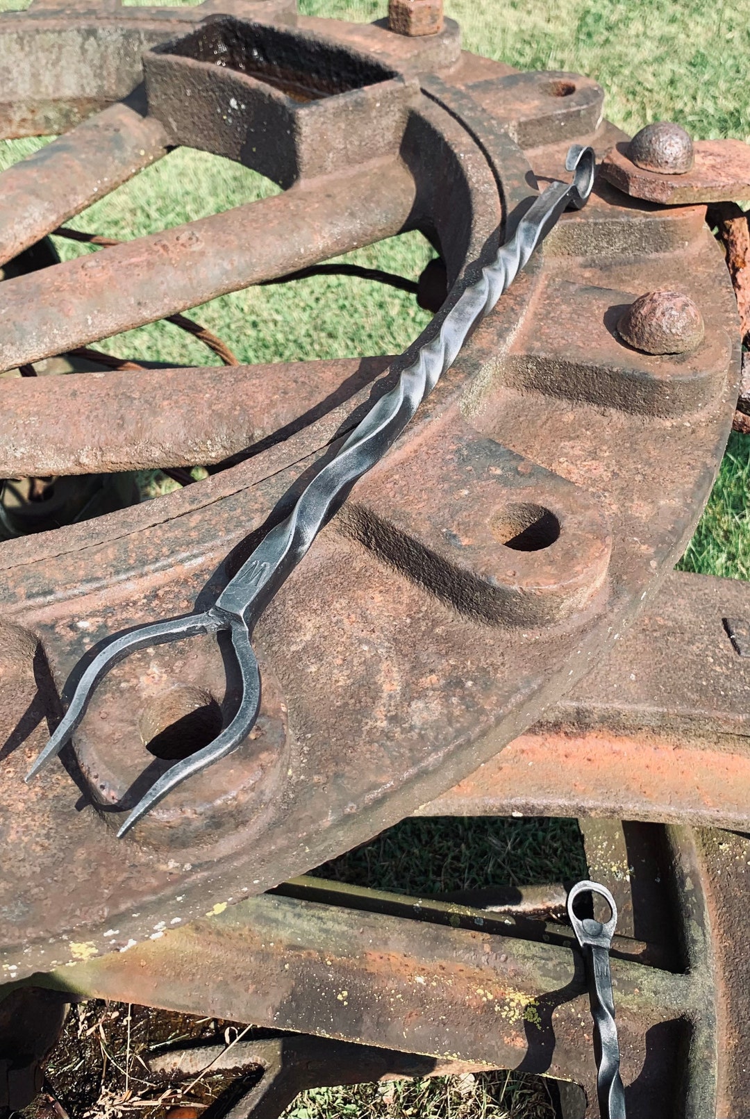 Hand Forged BBQ Fork - Etsy