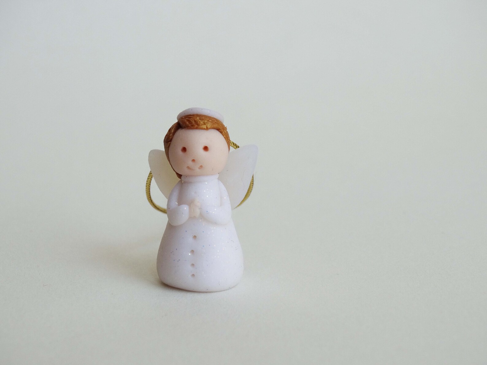 Miniature Angel,polymer Clay Angel,christmas Toy,christmas Gift,polymer ...