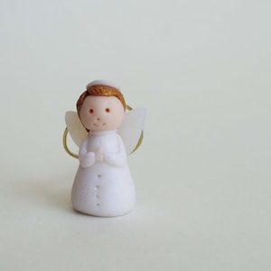 Miniature Angel,polymer Clay Angel,christmas Toy,christmas Gift,polymer ...