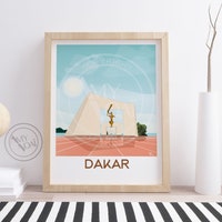 Dakar Poster - Etsy