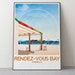 ANGUILLA ISLAND Design 2- 1 Travel Poster Print,rendez-vous Bay,sandy ...