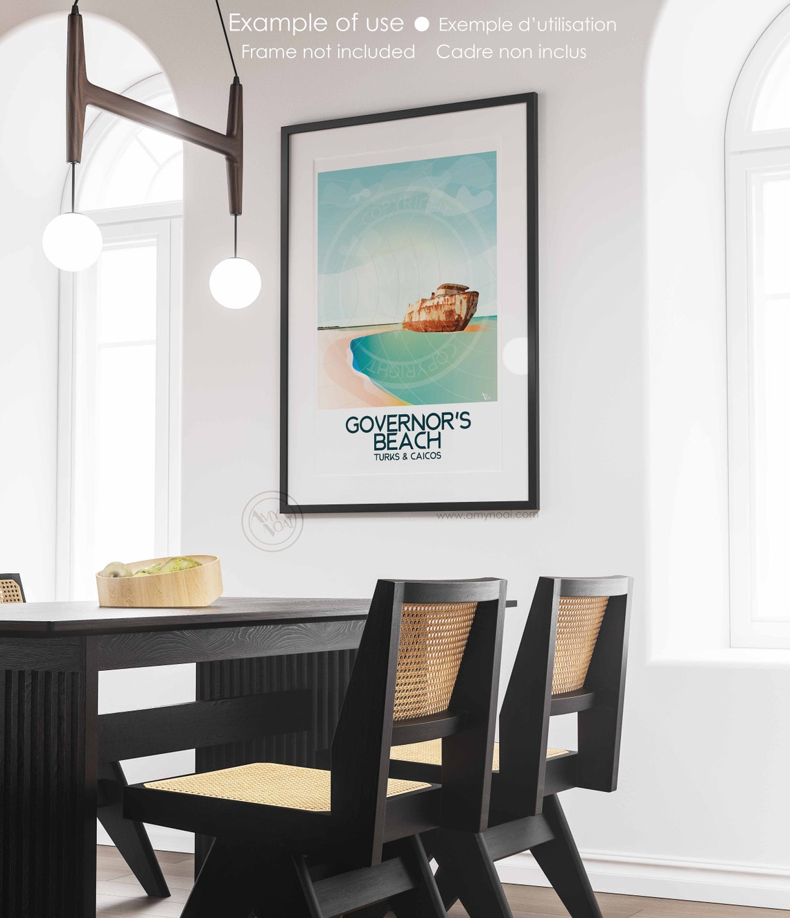 Turks and Caicos Islands Design 1 1 Travel Poster Print of - Etsy