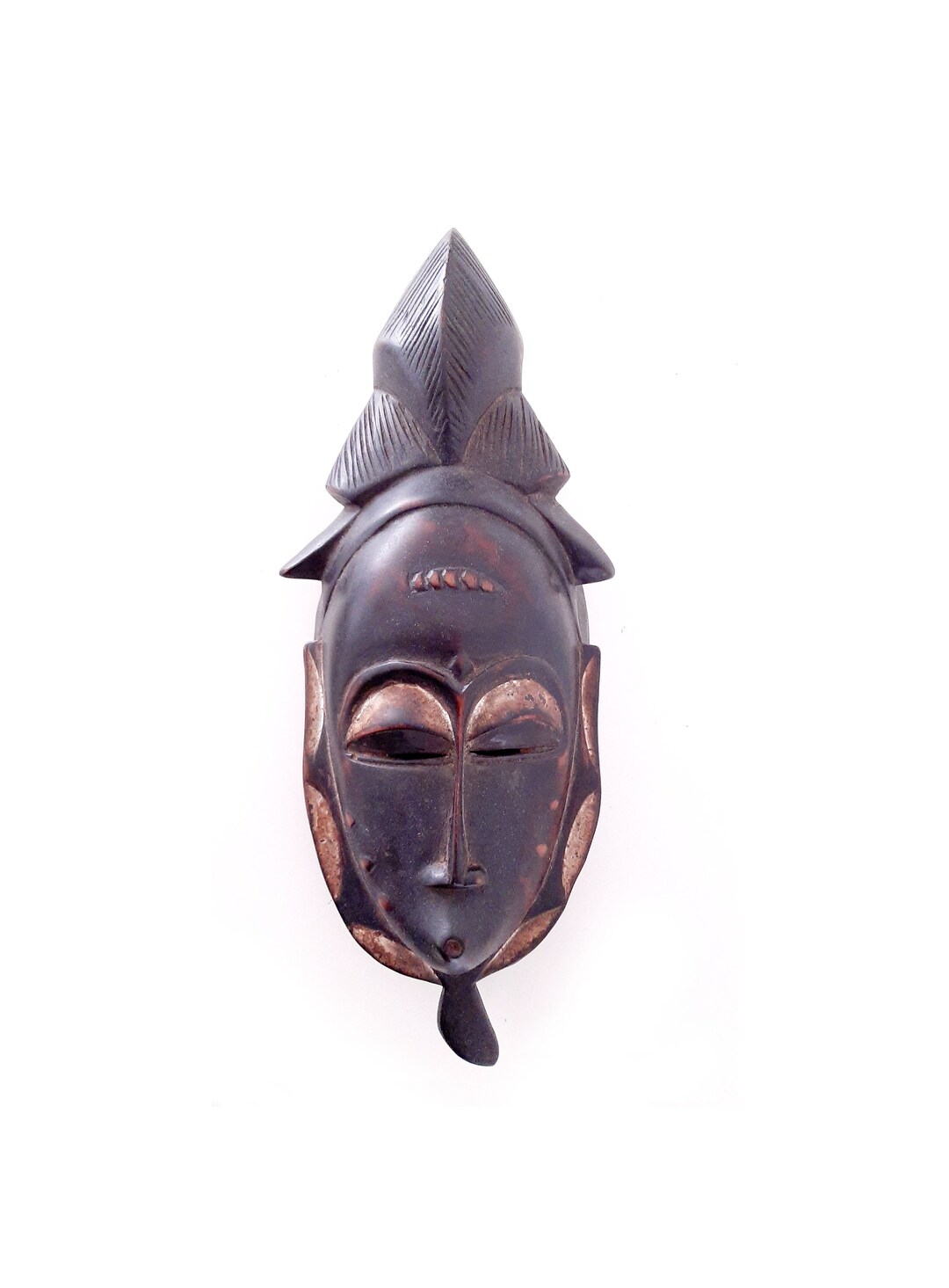 Baoulé African Mask Portrait Mask Ndoma Mblo African Baule - Etsy