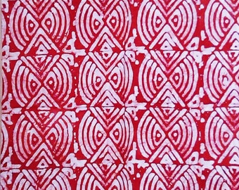 African Batik Fabric | Etsy