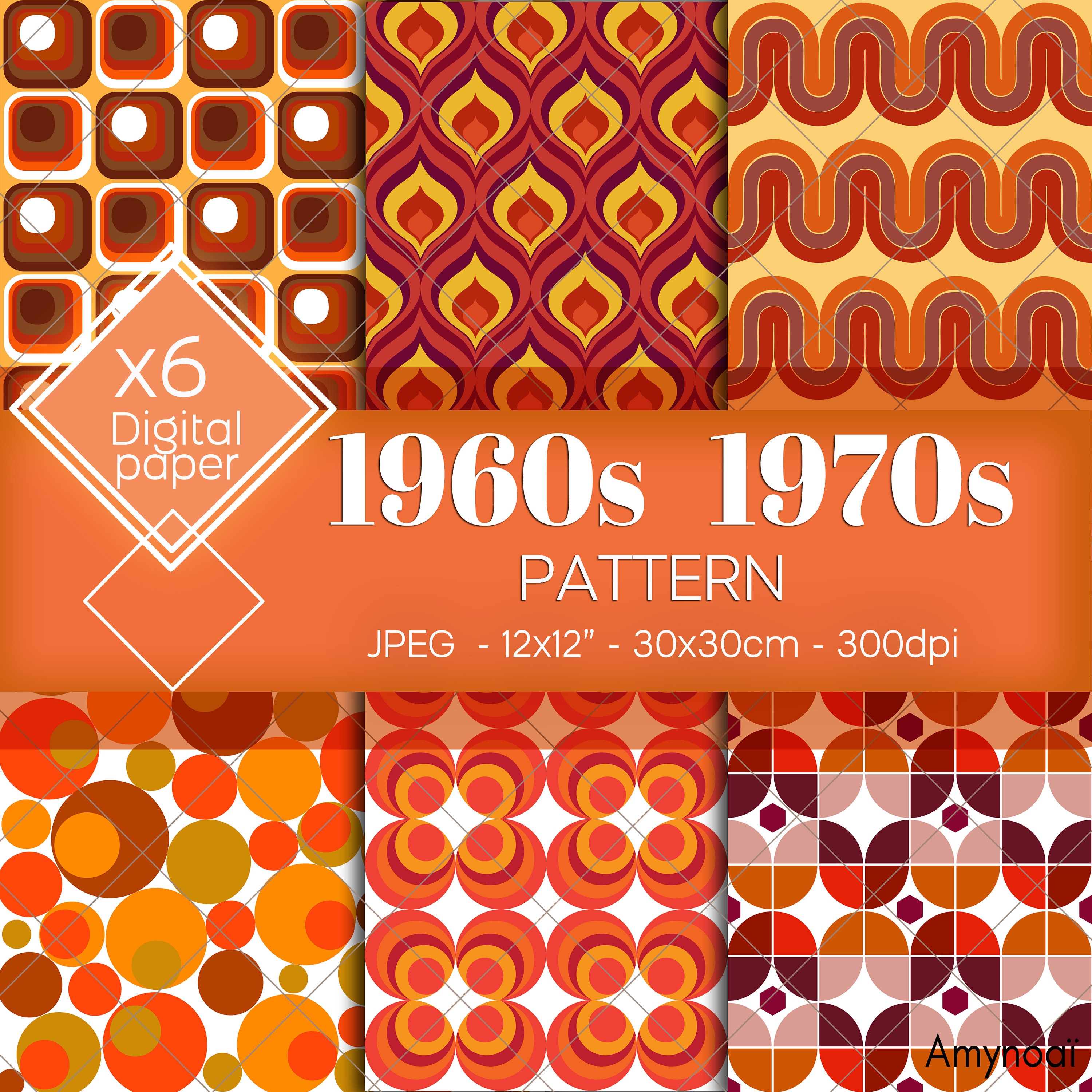 Retro Circle Patterns