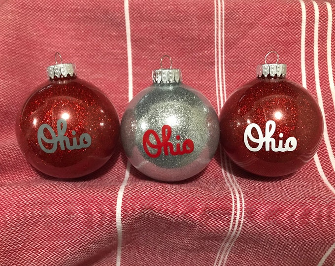 Script Ohio Ornament, Script Ohio, Ohio Ornament, Ohio State, Ohio ...