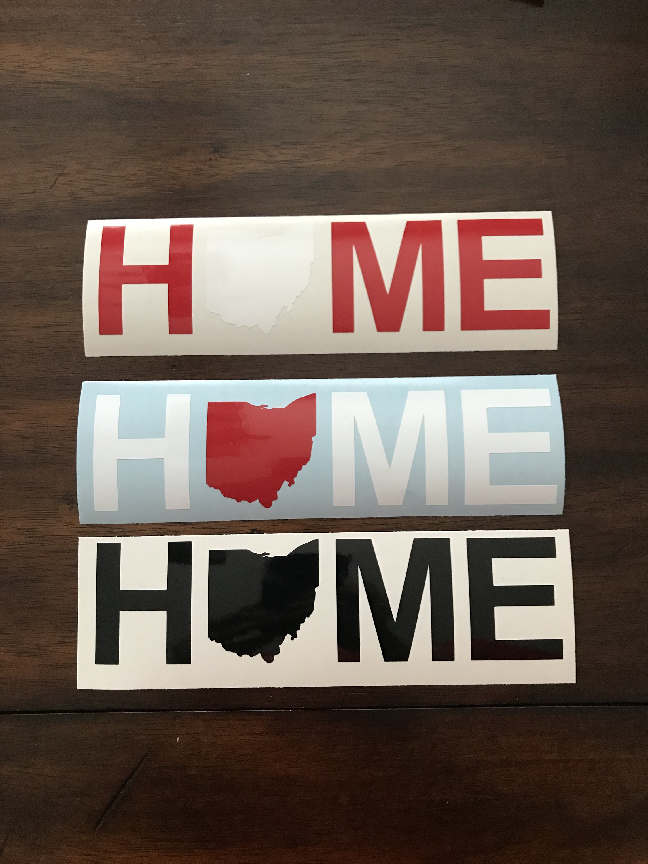 Ohio Home Decal Home State Car Decal Ohio State Decal Home - Etsy