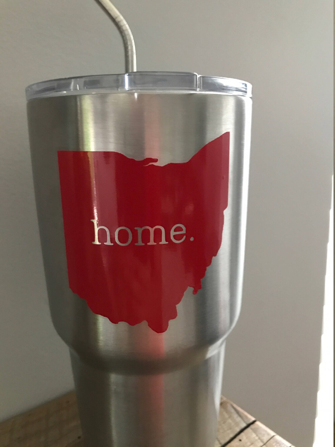 State Car Decal, Home State Decal, State of Ohio Home Car Decal, Home ...
