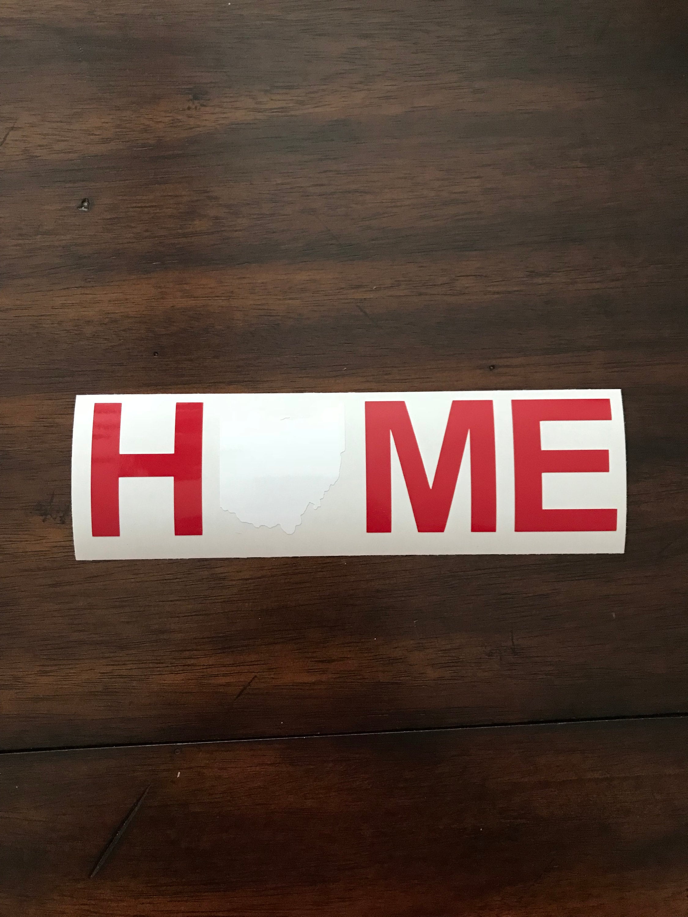 Ohio Home Decal Home State Car Decal Ohio State Decal Home - Etsy