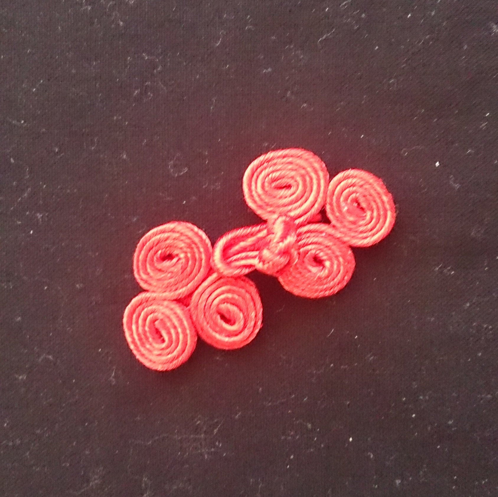 Set of Six Red Frog Fasteners - Etsy