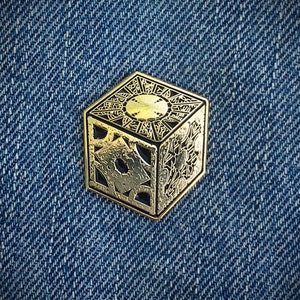 Hellraiser Puzzle Box Horror Enamel Pin | the Lament Configuration ...