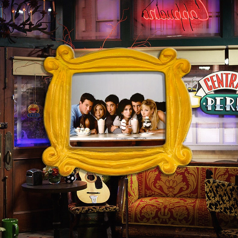 Friends Frame | 90's TV Show | Mini Fridge Magnet | Monica's Peephole ...
