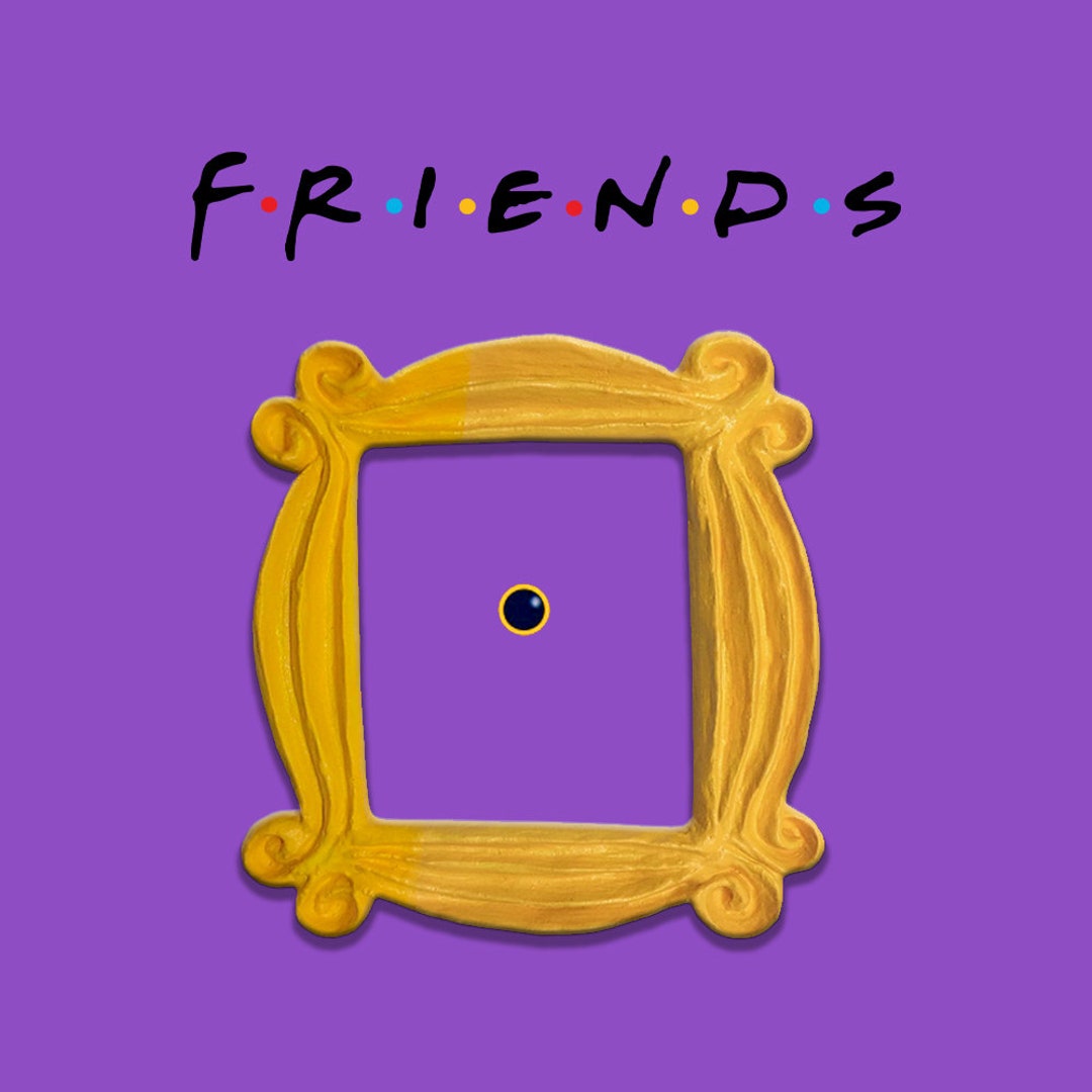 Friends Frame 90's TV Show Mini Fridge Magnet Monica's Peephole Door ...