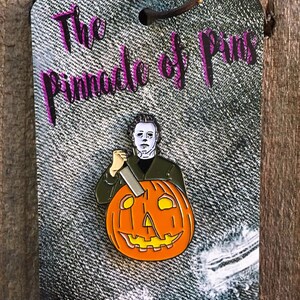 Horror Enamel Pin Set | 3 Horror Pins Combo | Enamel Pins Movies - Etsy