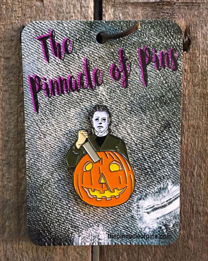 Horror Enamel Pin Set | 3 Horror Pins Combo | Enamel Pins Movies - Etsy