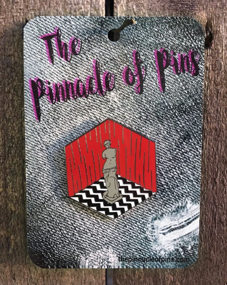 Twin Peaks Enamel Pin | David Lynch TV Show Pin | Special Agent Dale ...