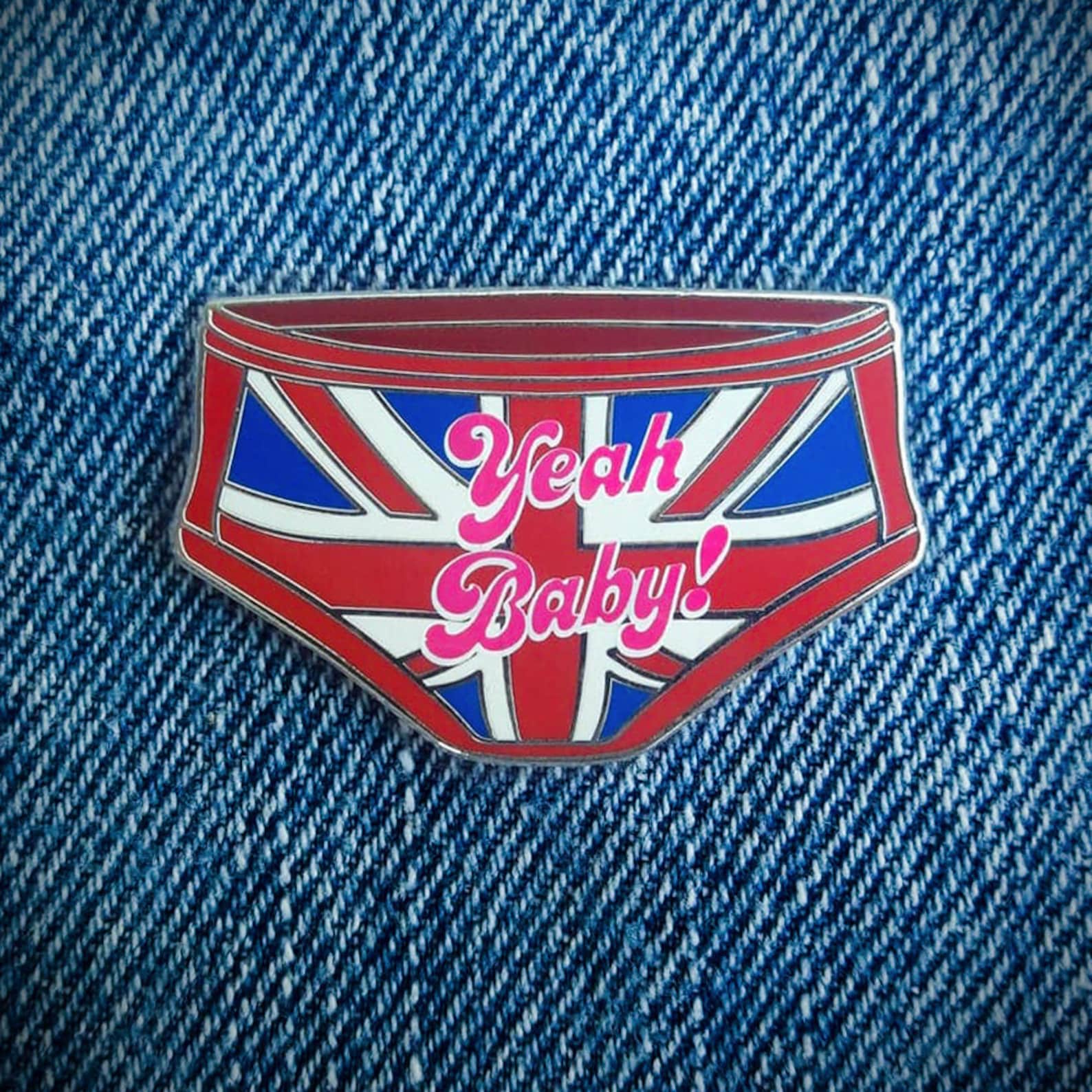 Austin Powers yeah Baby Enamel Pin the - Etsy