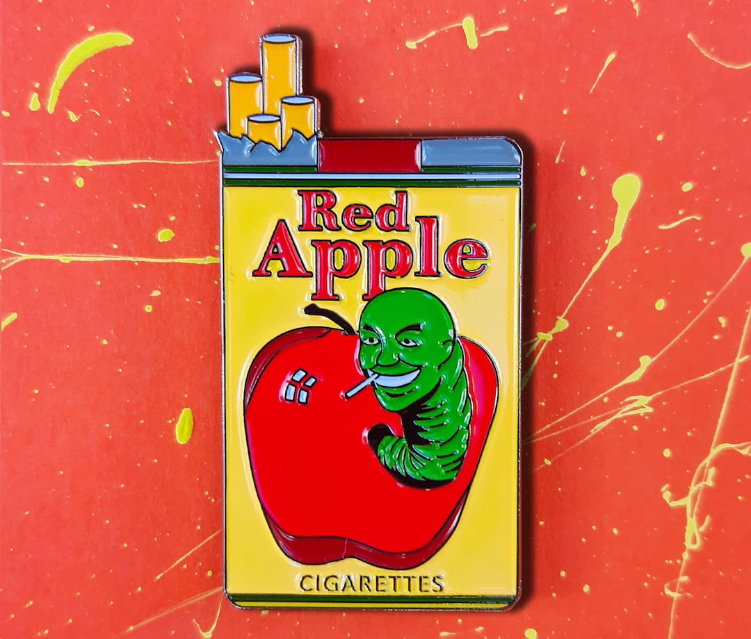 Red Apple Cigarettes Enamel Pin: Quentin Tarantino Film Gift Pulp ...