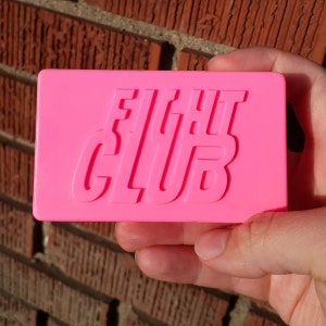 Fight Club Soap Bar Movie Tyler Durden Paper Street Pink Soap Prop Film ...