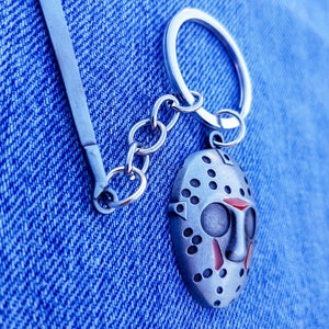 Jason Voorhees Horror Enamel Pin | Friday the 13th Heart | Horror Movie ...