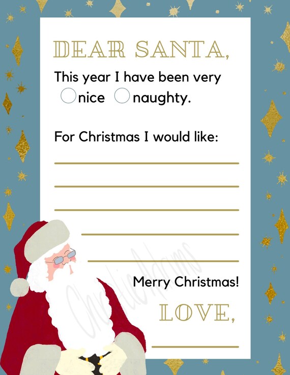 Santa Claus Template Printable