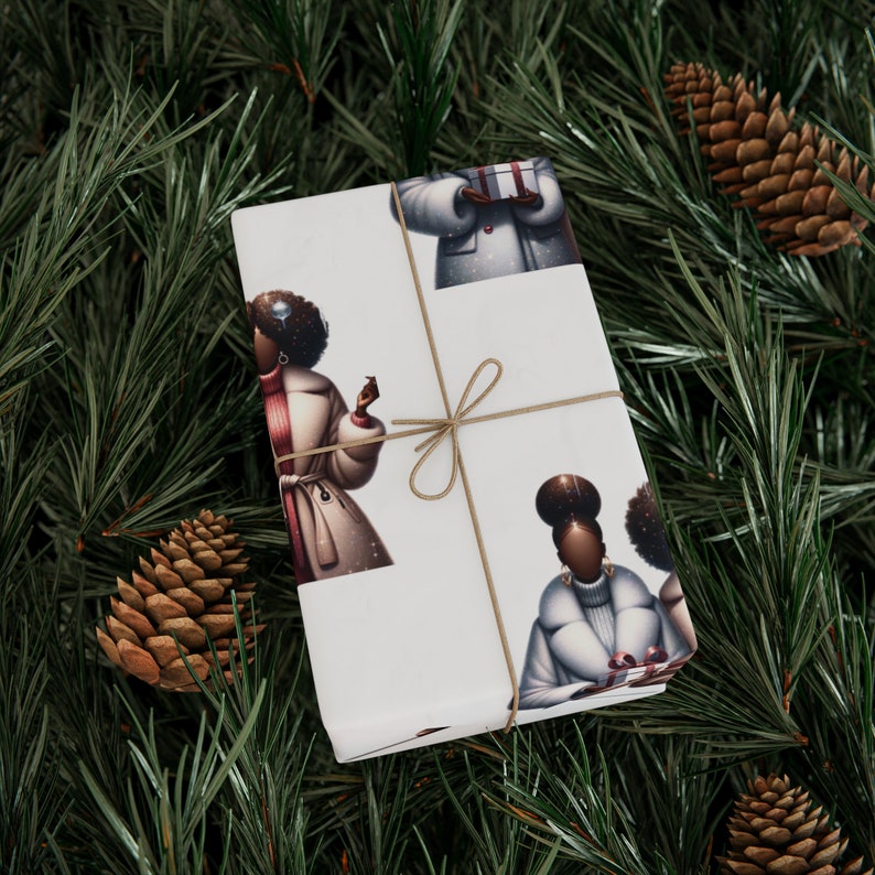 African American Gift Wrapping Papers - Etsy