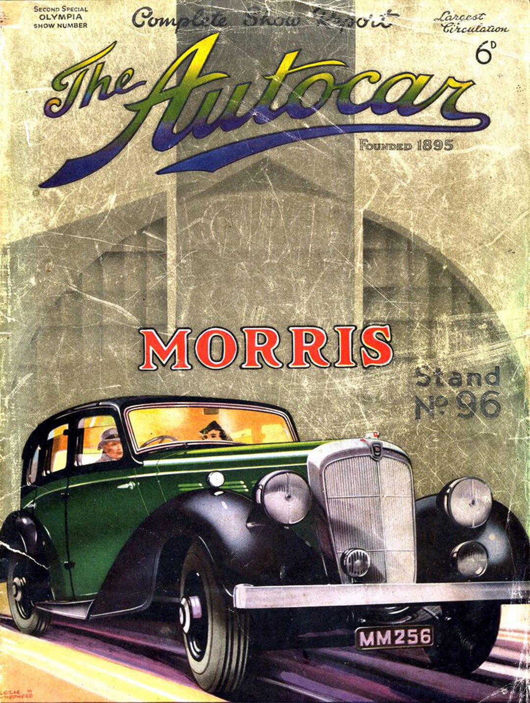 Morris Autocar, Retro Metal Sign/plaque or Fridge Magnet Kitchen Gift ...
