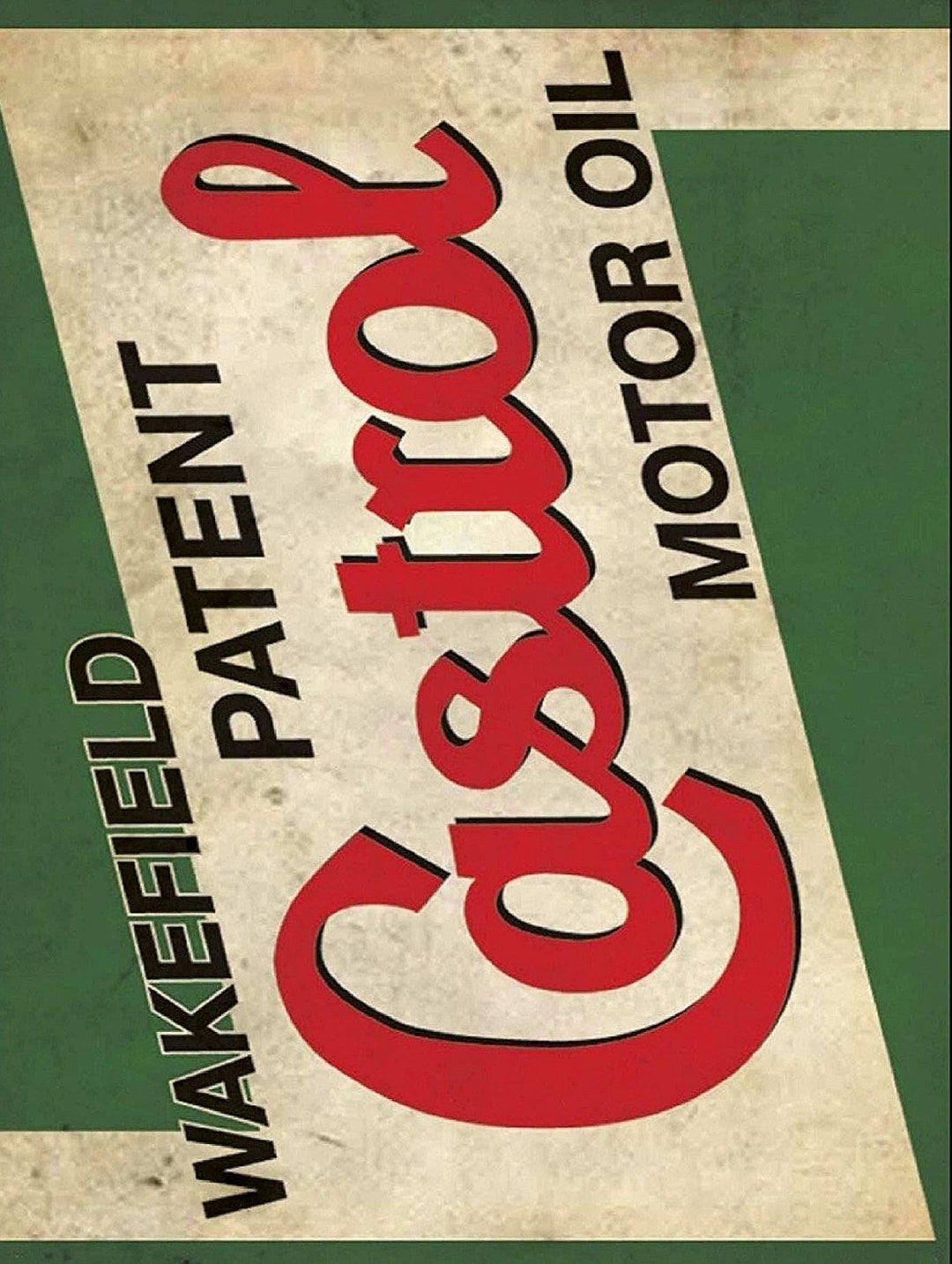 Castrol Retro Metal Sign/plaque or Fridge Magnet Kitchen - Etsy