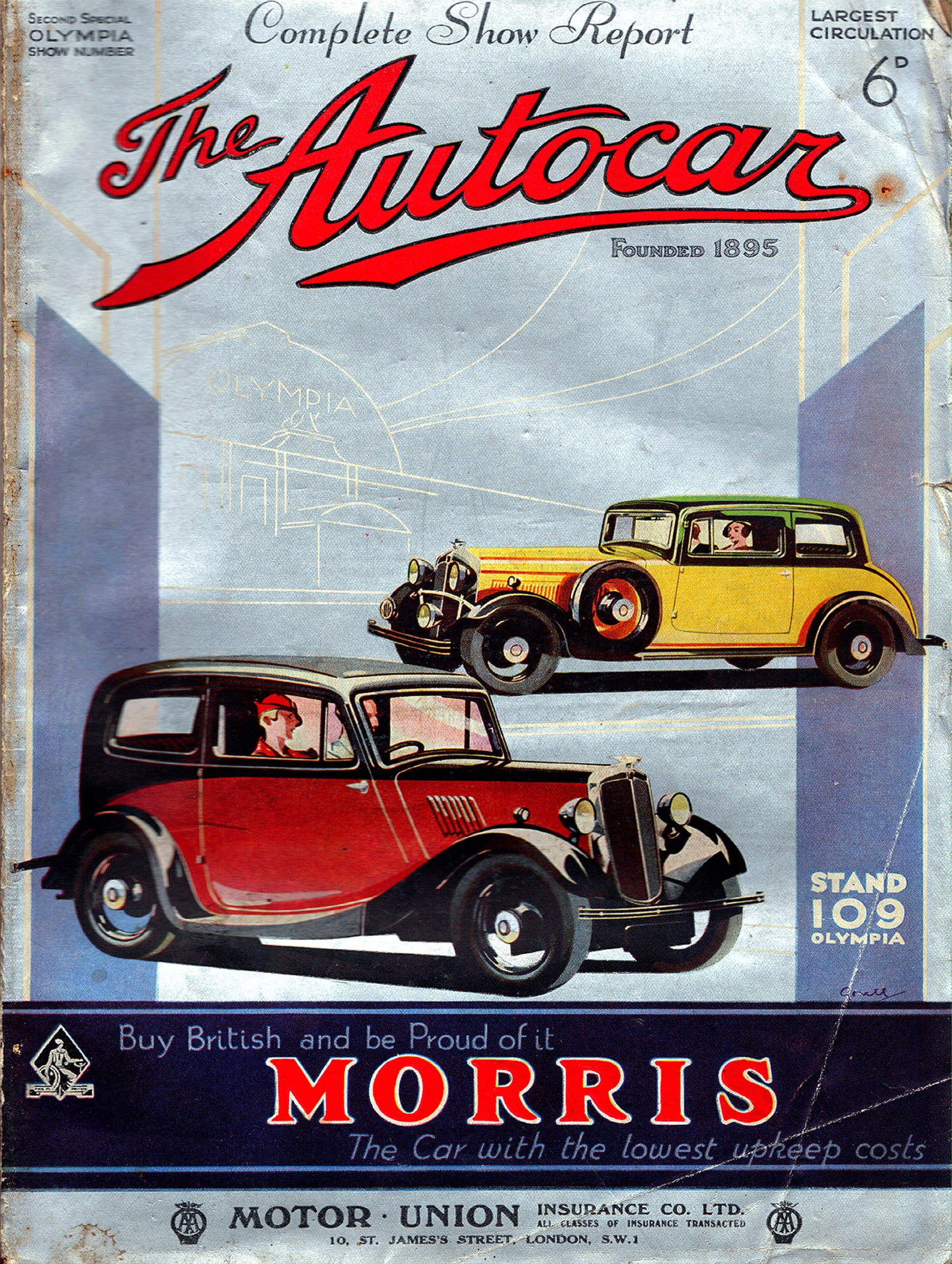 Morris Autocar Retro Metal Sign/plaque or Fridge Magnet - Etsy