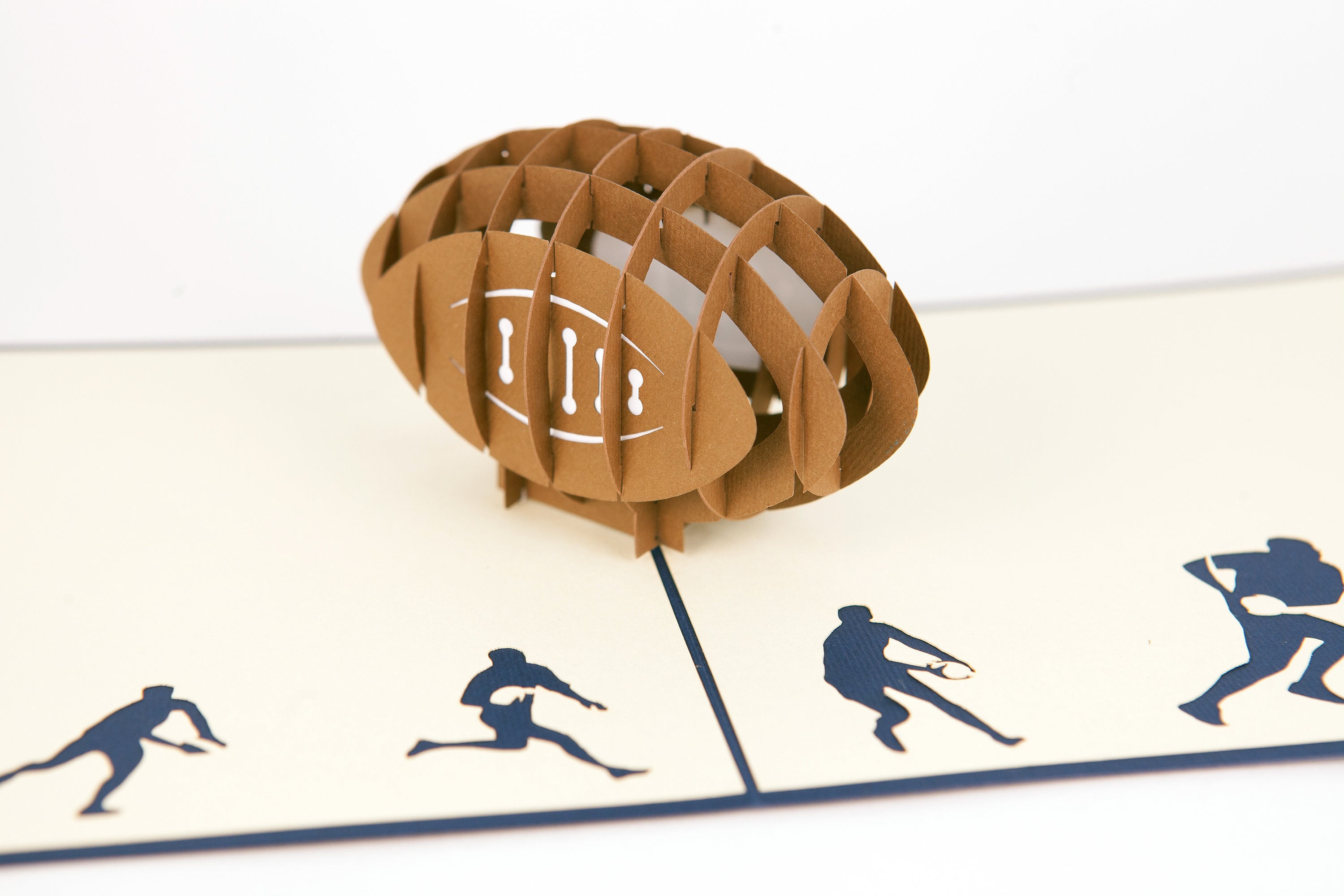 Rugby Pop-up Card - Etsy