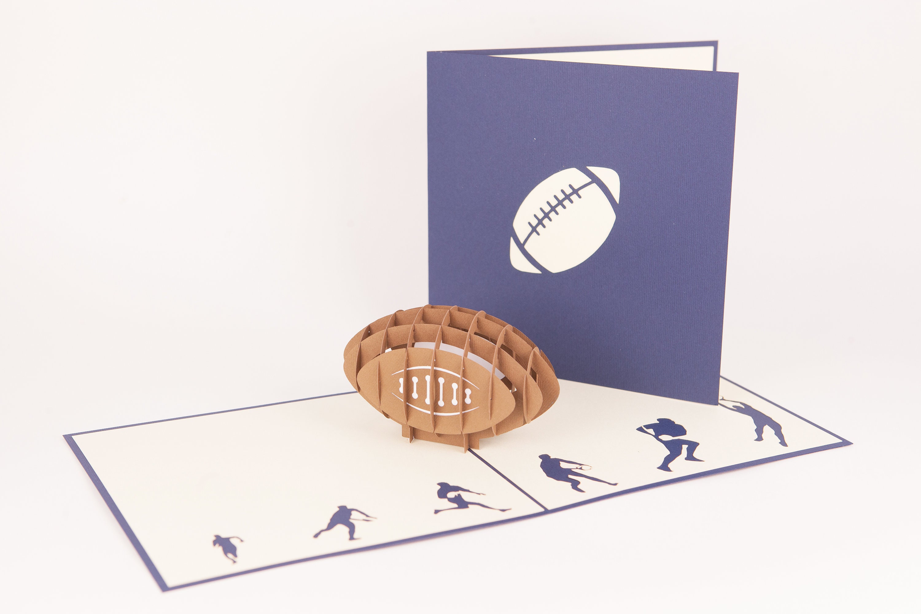 Rugby Pop-up Card - Etsy