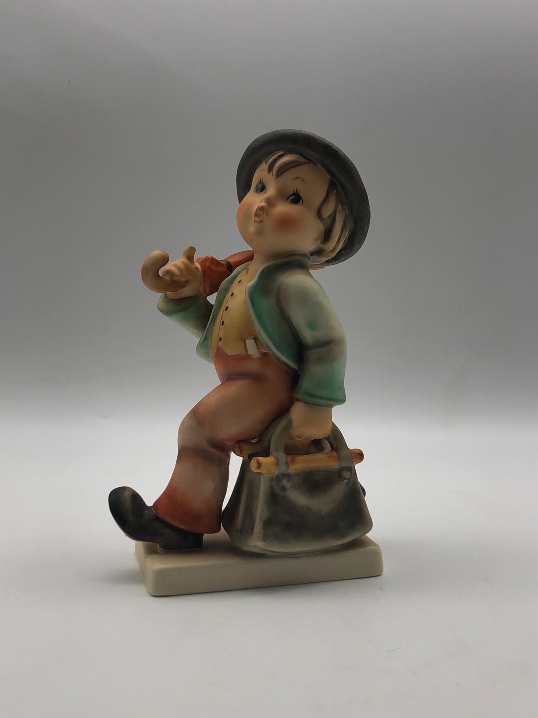 Vintage Large Hummel “merry Wanderer” - Etsy
