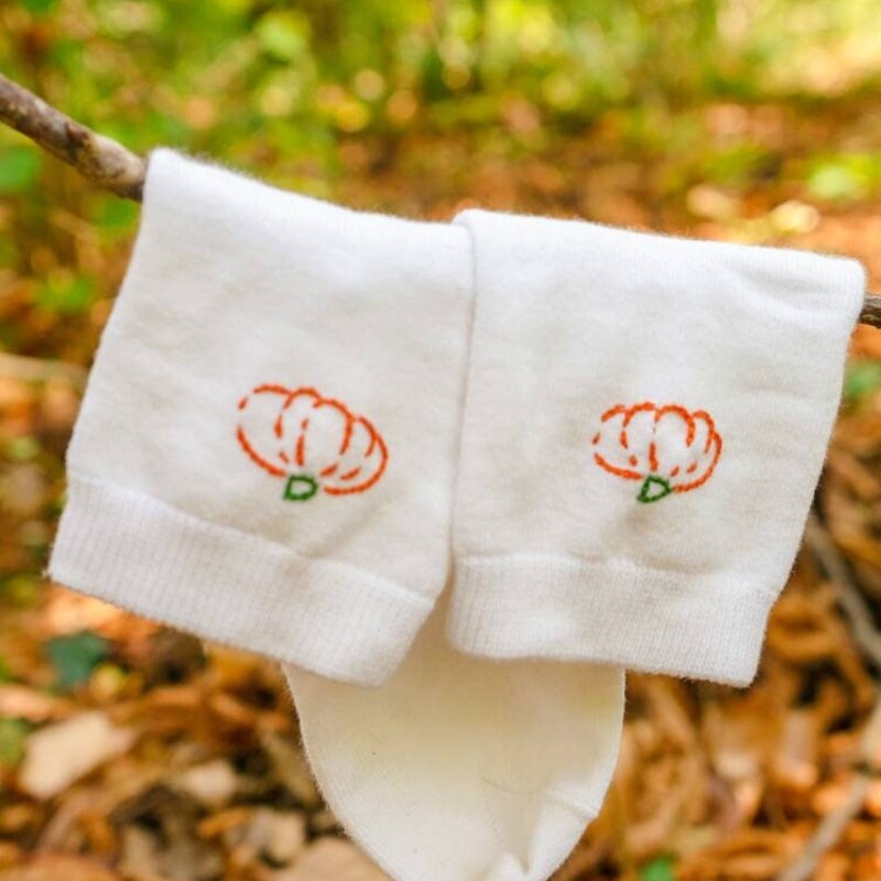 Embroidered Socks - Etsy